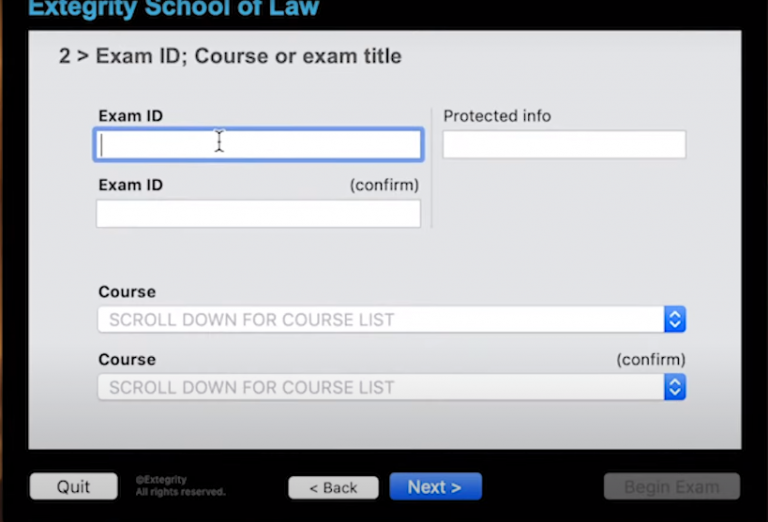 Exam Basics – Cornell Law School Community